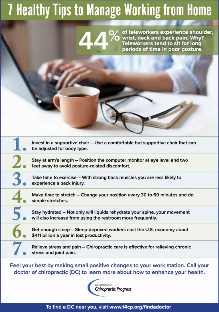 7 healthy tips to manage working from home | Advanced Performance and ...